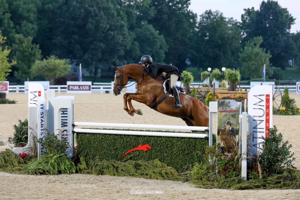 Twice is Nice - Hunt Tosh and Cannon Creek Win the 2022 Platinum Performance/USHJA International ...