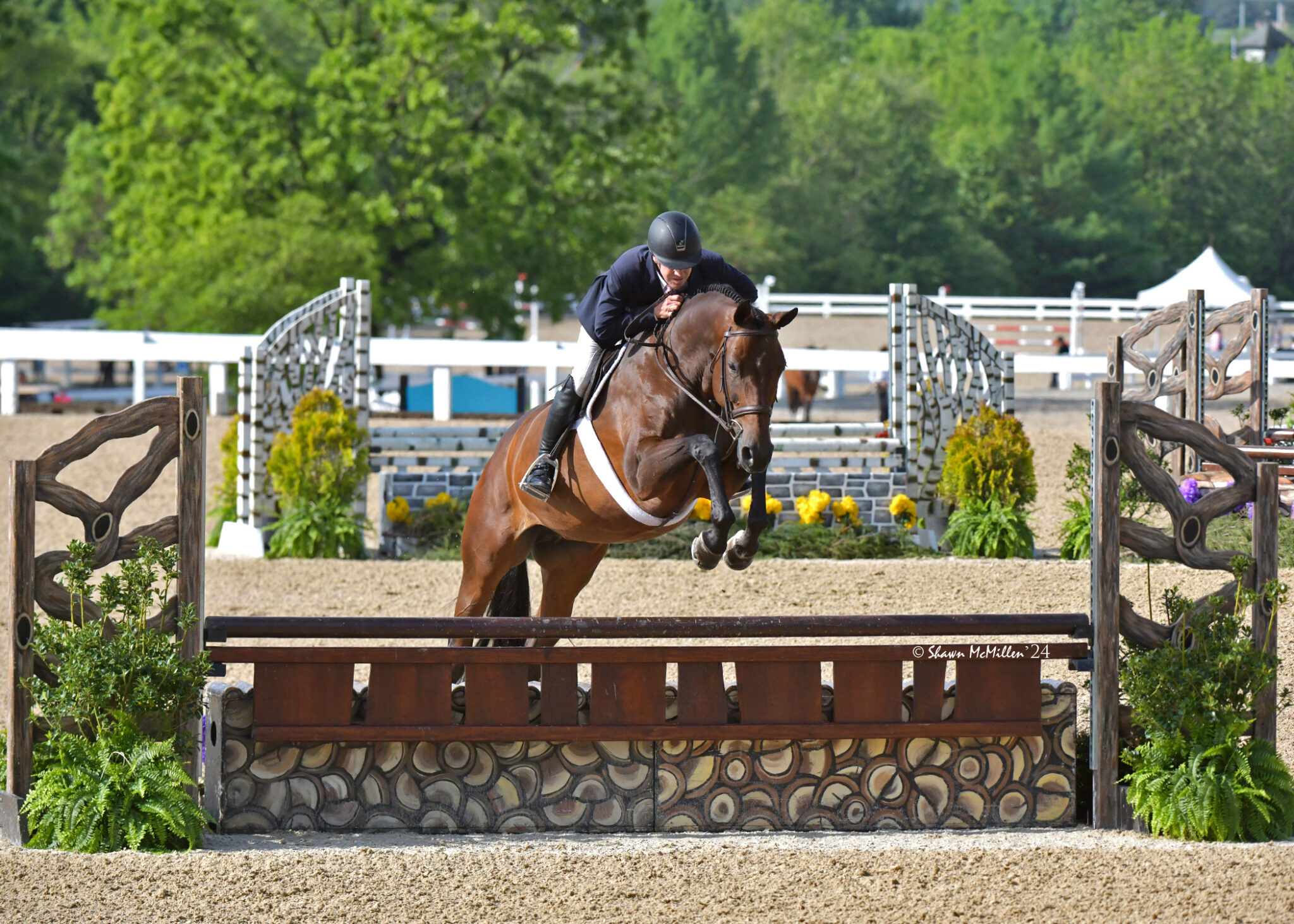 Chris Payne and Ivy Garner Grand Hunter Championship at Kentucky Spring ...